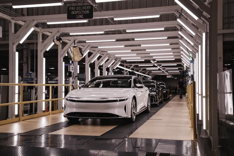 Lucid Air: Produktion gestartet - erste Auslieferungen ab Oktober ...