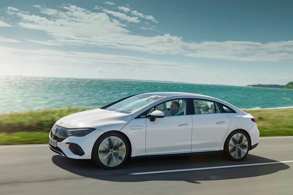 Mercedes EQE hat mit neuer Batterie gut 700 km Reichweite